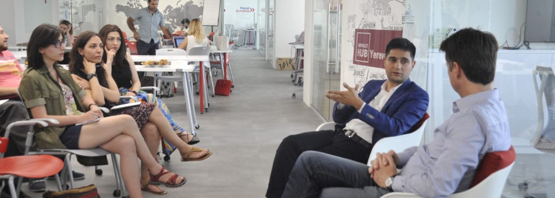 Conversation with Alexandr Yesayan, Co-Founder and Development Director of Ucom | Impact Hub